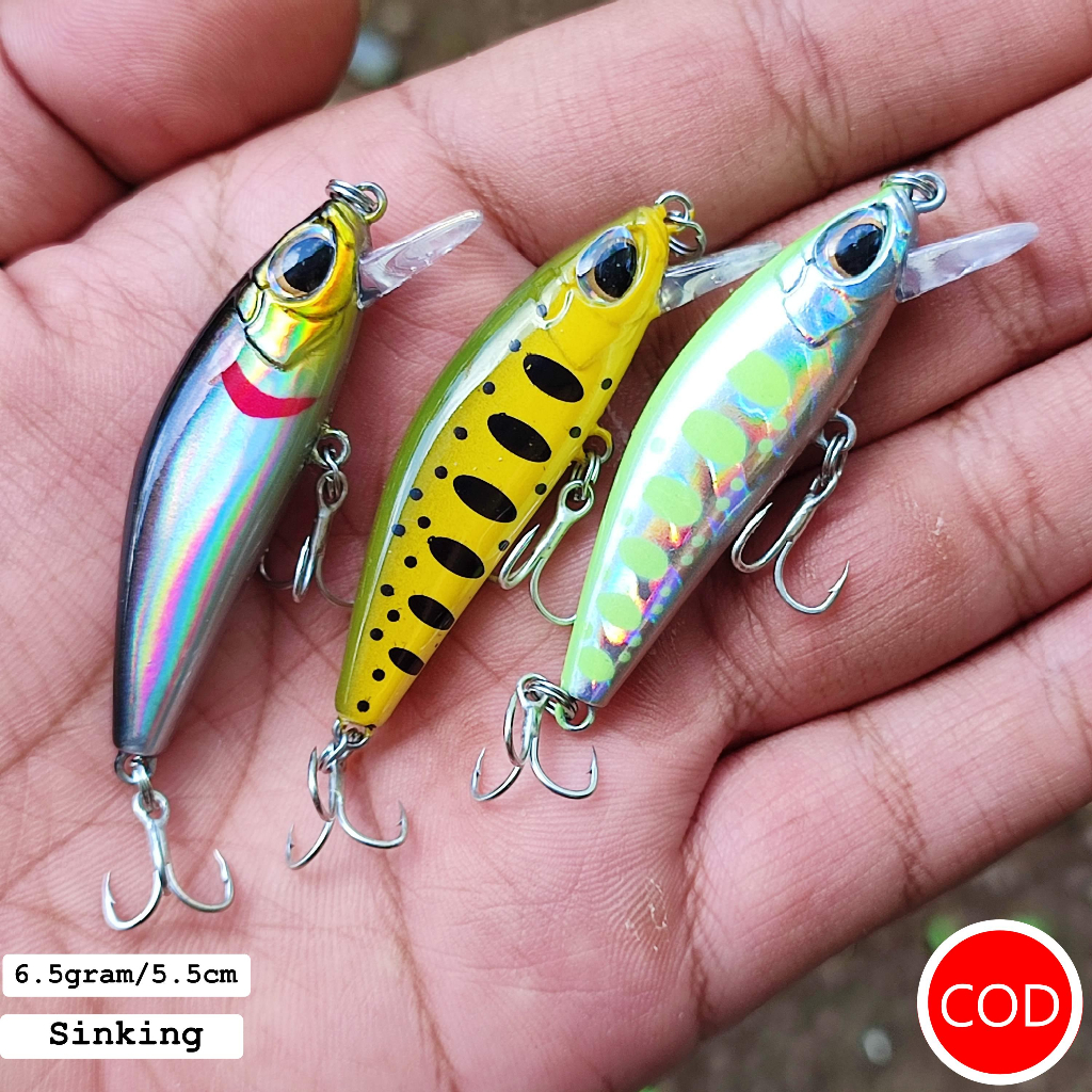 Jual Lure Casting Fishing Lurebait 5.5cm/6.5gram Umpan Pancing Casting ...