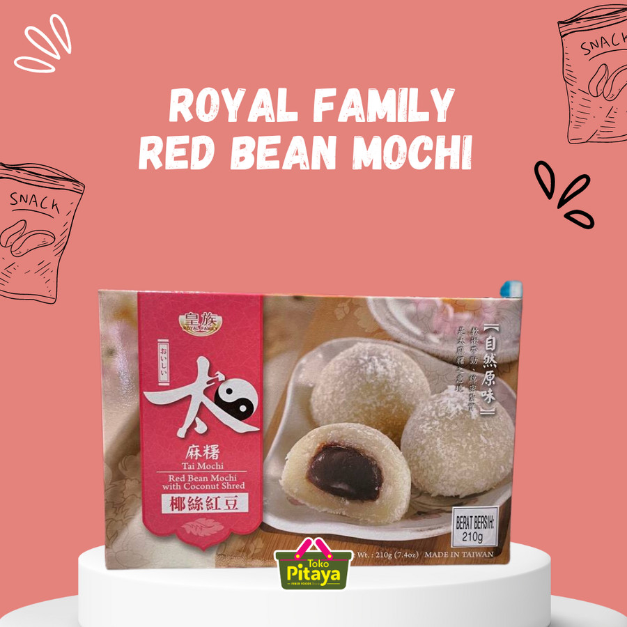 Jual Royal Family Red Bean Mochi with Sesame 210 gr | Shopee Indonesia