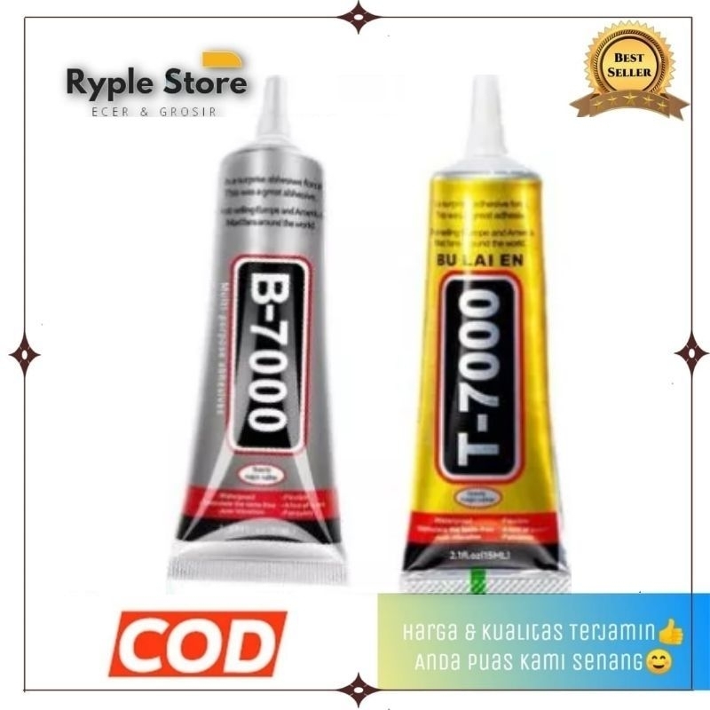 Jual RP - Lem LCD Touchscreen T-7000 (Hitam) B-7000 ( Bening) 15 ML / Lem Super Kuat Serbaguna ...