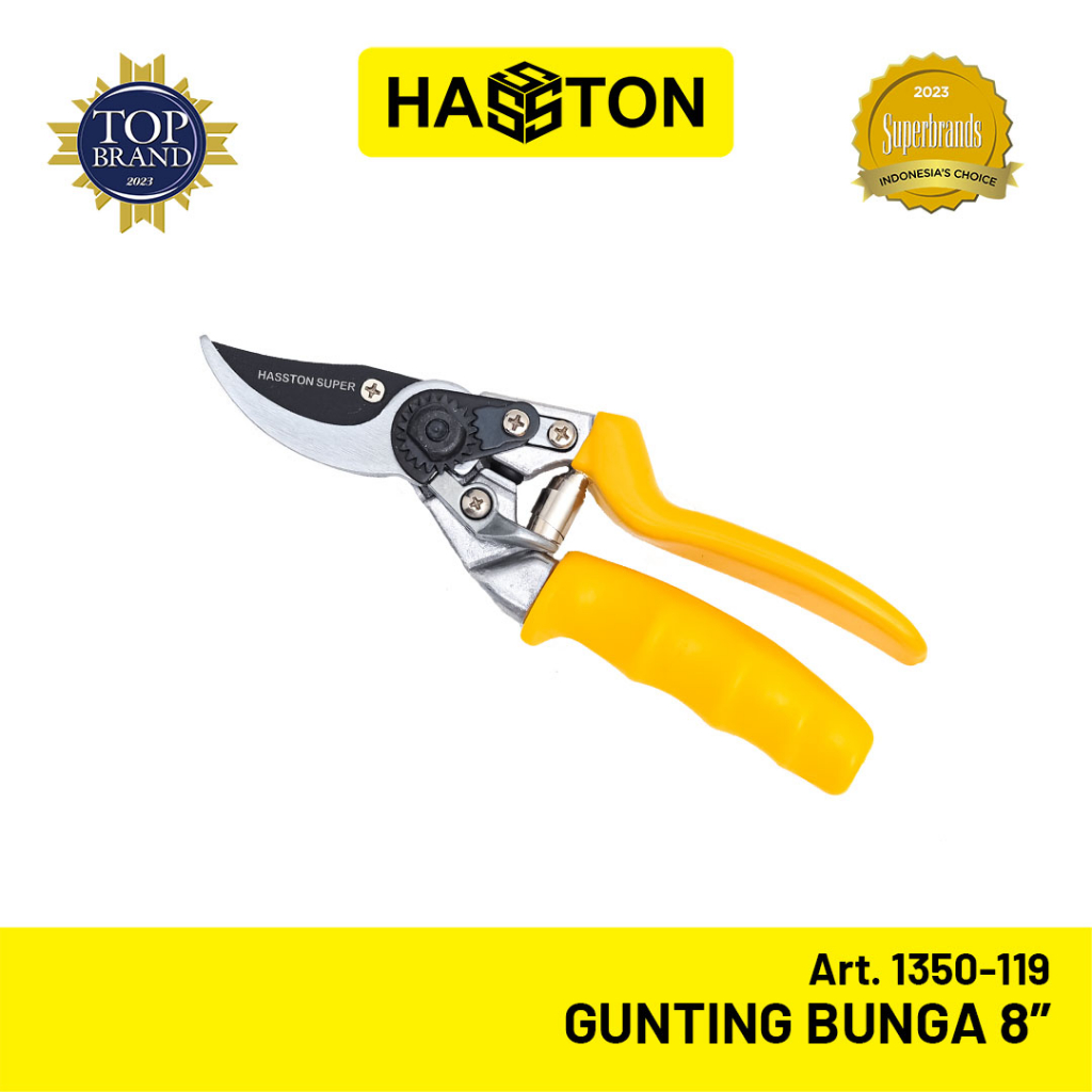 Jual Hasston Gunting Bunga Lengkung 8" Auto-Rotating Handle (1350-119 ...