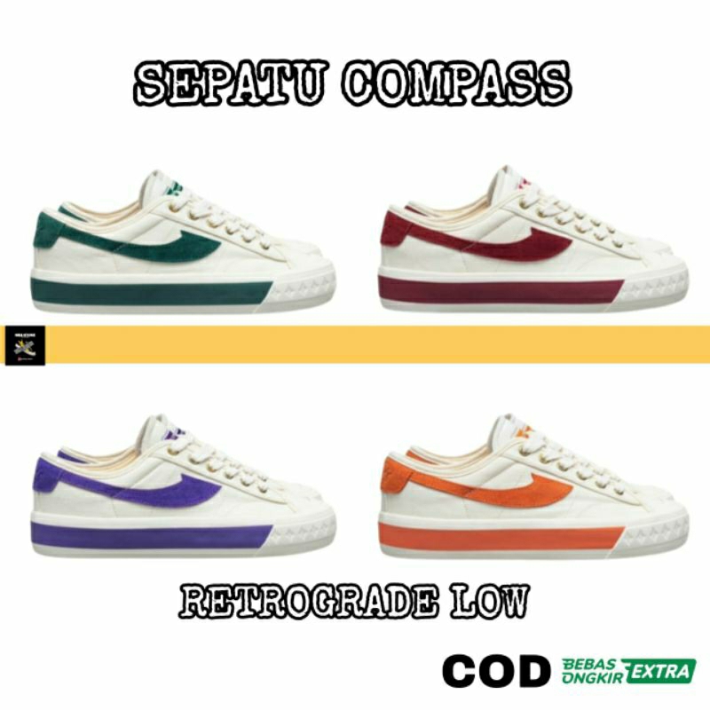 Jual [NEW RELEASED 100% ORIGINAL] SEPATU COMPASS SEASONAL CRÈME EDITION ...