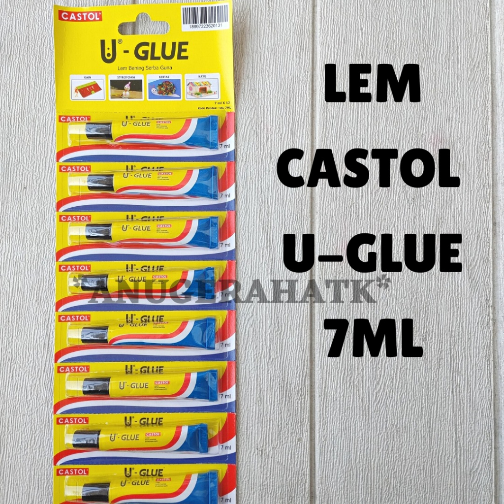 Jual Lem CASTOL U-Glue Kecil 7ml | Shopee Indonesia