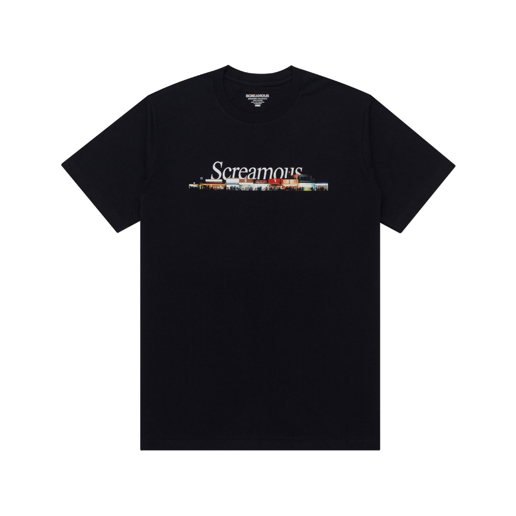 Jual Screamous Kaos T-Shirt BROADWALK BLACK | Shopee Indonesia
