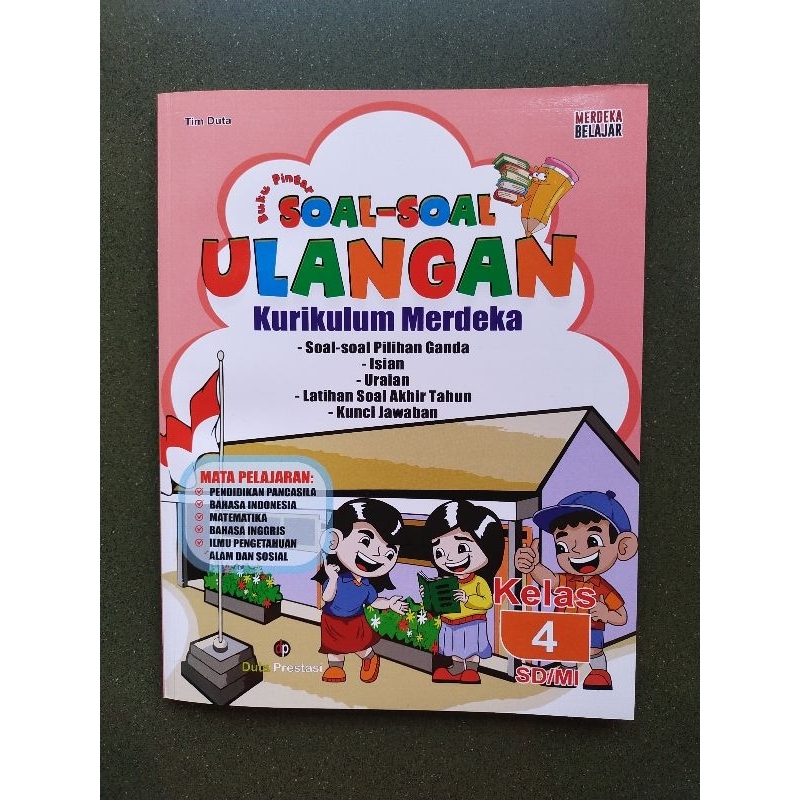 Jual Buku Pintar Soal-soal Ulangan Kurikulum Merdeka SD/MI Kelas 4 Semester 1&2 +Kunci Jawaban ...