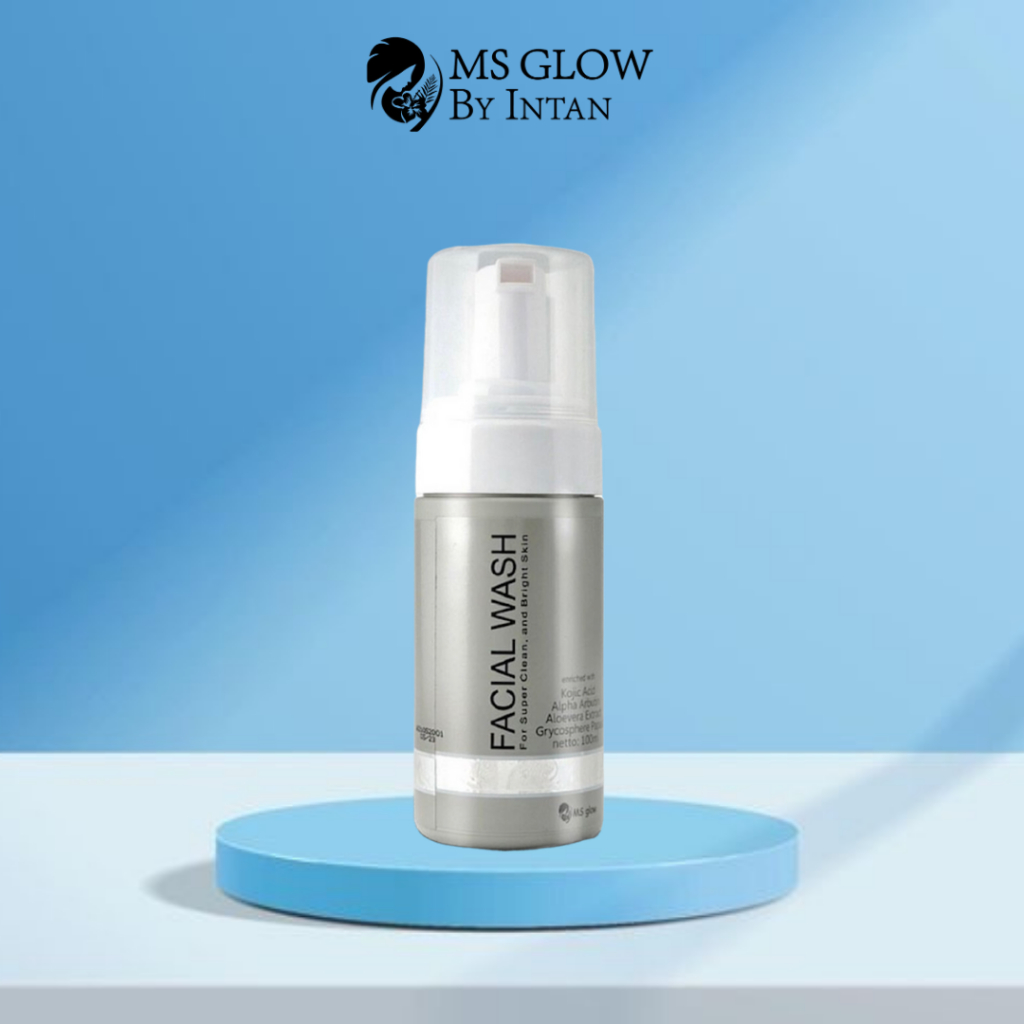 Jual MS Glow Facial Wash Sabun Cuci Muka Original | Shopee Indonesia