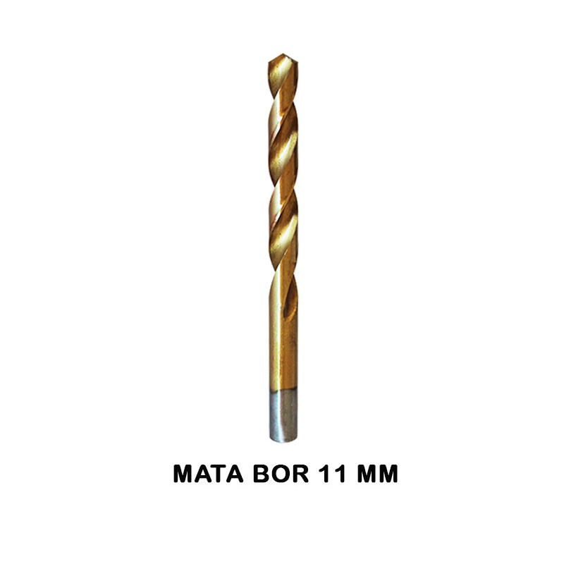 Jual EELIC HSS-11MM Isi 1 pcs Mata bor besi ukuran 11 mm ujung mata bor ...