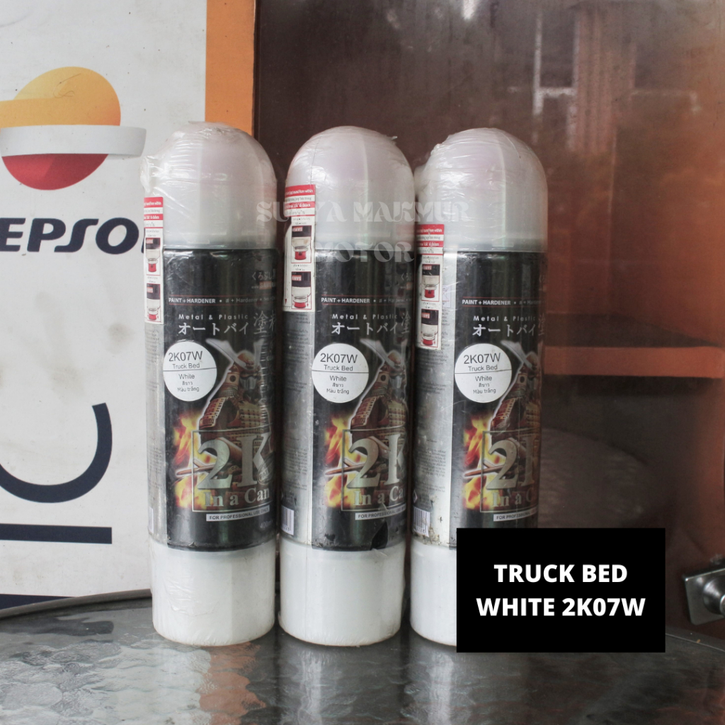 Jual Pilok/Pilox Samurai Paint Epoxy 2K07W Epoxy Truck Bed White Cat ...