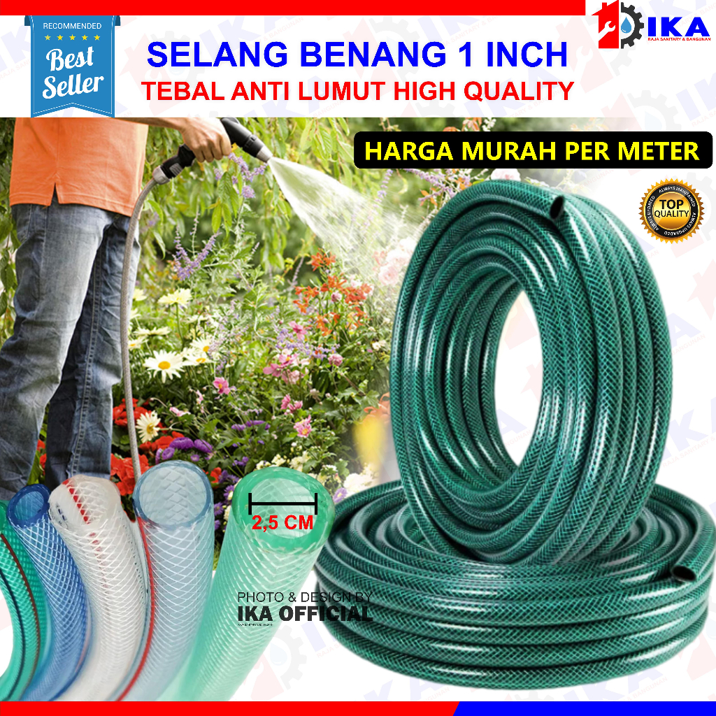 Jual SELANG AIR BENANG PERMETER / SELANG ANTILUMUT PERMETER 1INCH / SELANG KEBUN TEBAL SELANG ...