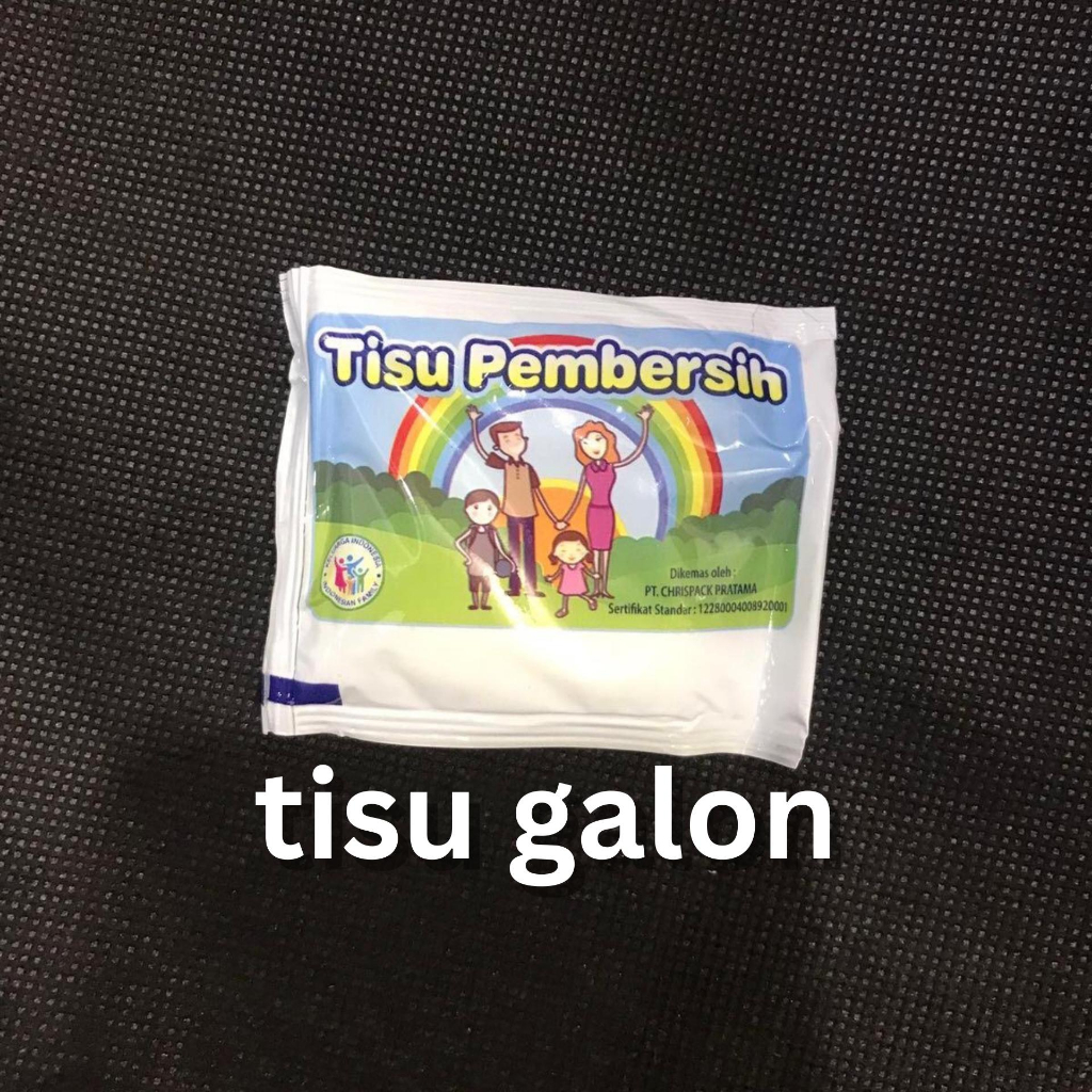 Jual Tissue Galon Merek Pelangi 100 pcs | Shopee Indonesia
