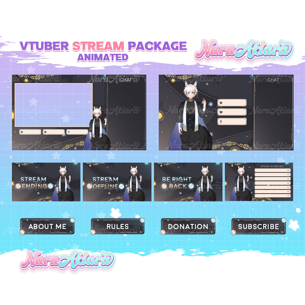 Jual Paket Overlay Streaming Tingkatkan Kualitas Siaran Anda, Paket ...