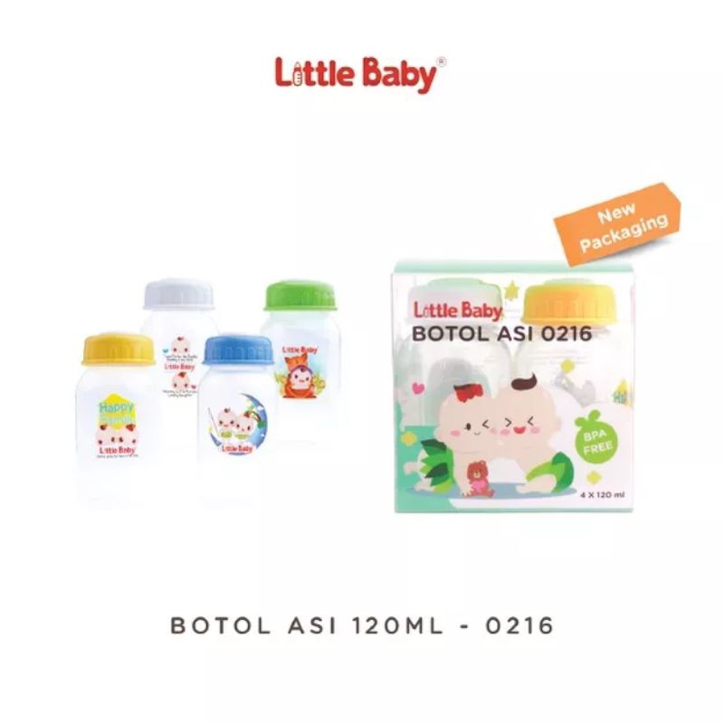 Jual Little Baby Botol ASI 120 ml (isi 4 pcs) | Shopee Indonesia