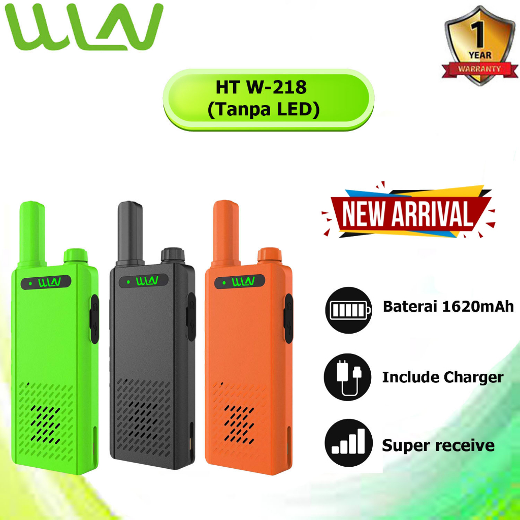 Jual HANDY TALKY WLN W-218 (KD-C160) Tanpa Layar Digital UHF | Shopee ...