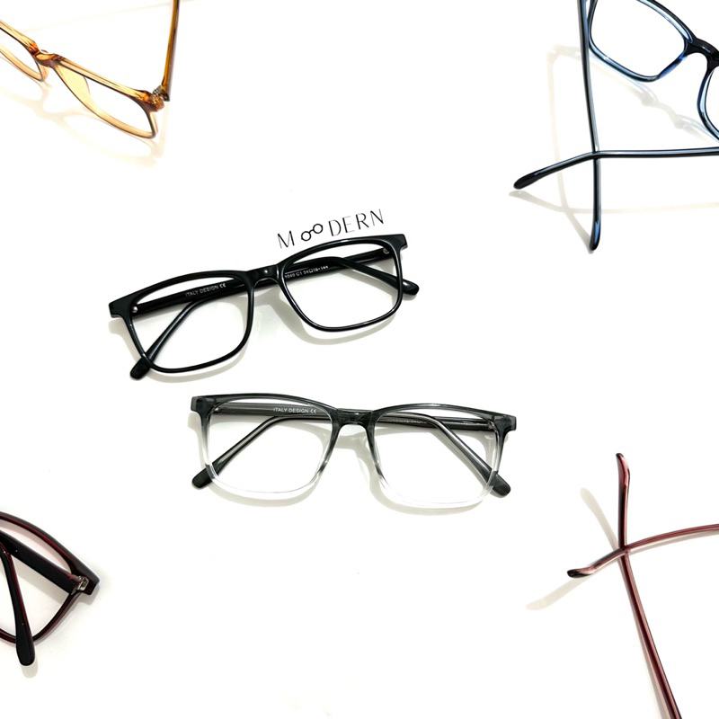 Jual 𝐌𝐨𝐨𝐝𝐞𝐫𝐧 - Frame Kacamata M1049 Unisex | Shopee Indonesia