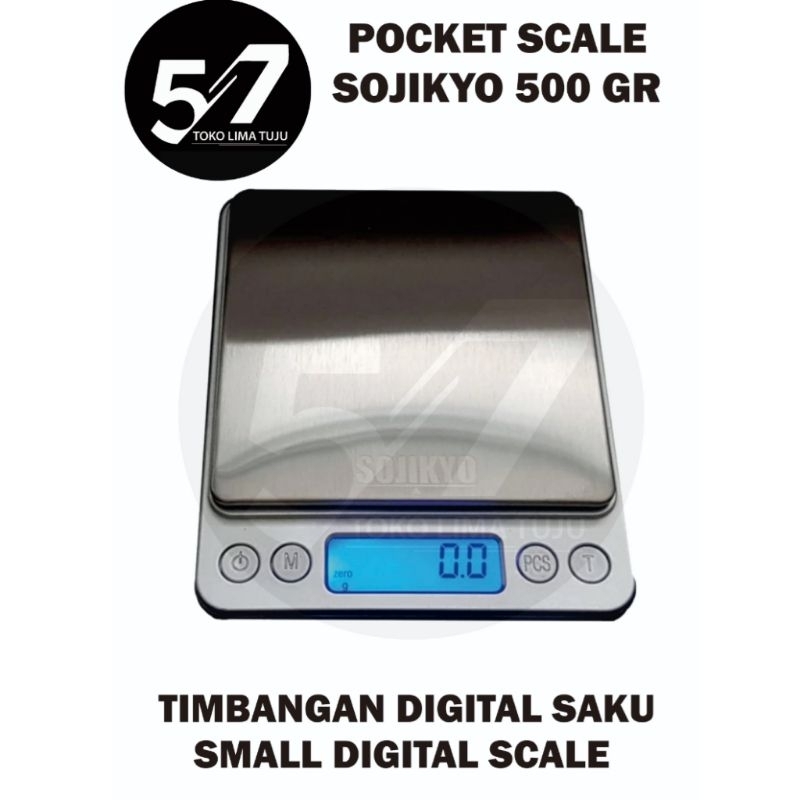 Jual Timbangan Digital Pocket Scale atau Kitchen Scale Kecil Sojikyo ...