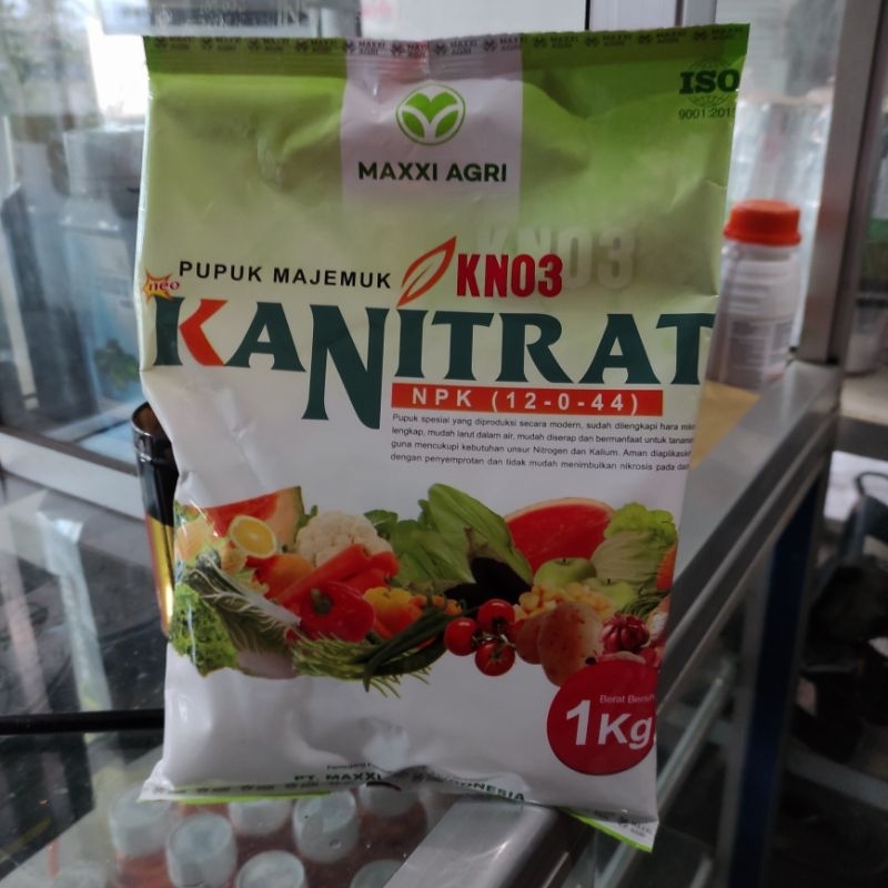 Jual PUPUK MAJEMUK KNO3 KANITRAT NPK 12-0-44 MAXXI AGRI | Shopee Indonesia