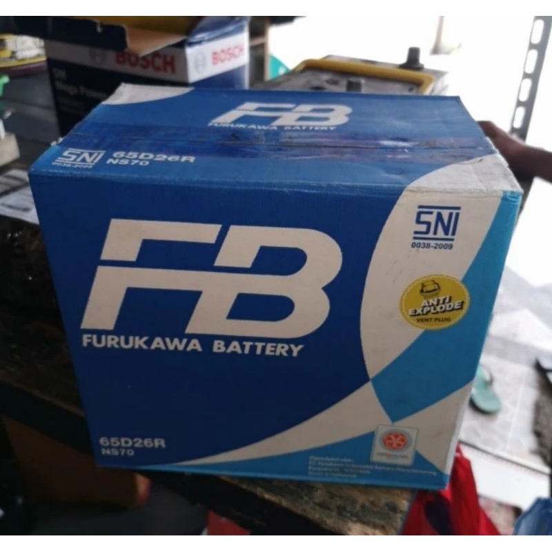 Jual AKI BATERAI BASAH FURUKAWA BATTERY NS70/65D26R MOBIL KIJANG ...