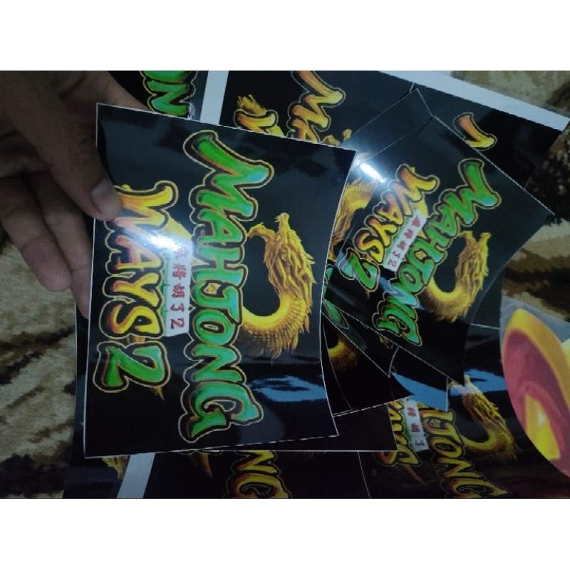 Jual Stiker PG Soft Mengkilap Game Slot Custom Suka Suka | Shopee Indonesia