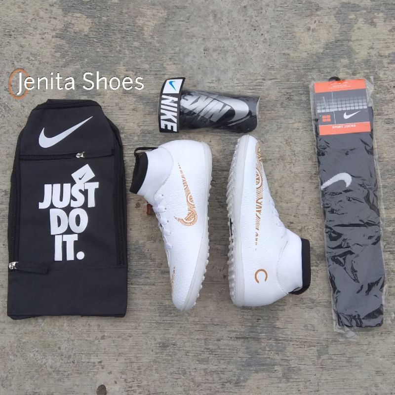 Jual Paket Komplit Sepatu Futsal Neki Mercuuriall Boots Terbaru ...