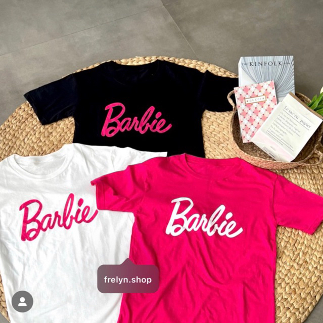 Jual BARBIE FUSCHIA HITAM PUTIH l KAOS BAJU TSHIRT TUMBLR TEE OVERSIZE ...