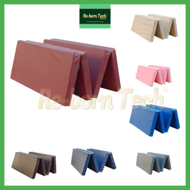 Jual Re-born Tech Matras Kasur Lipat 4 Rebonded 80 cm | Shopee Indonesia