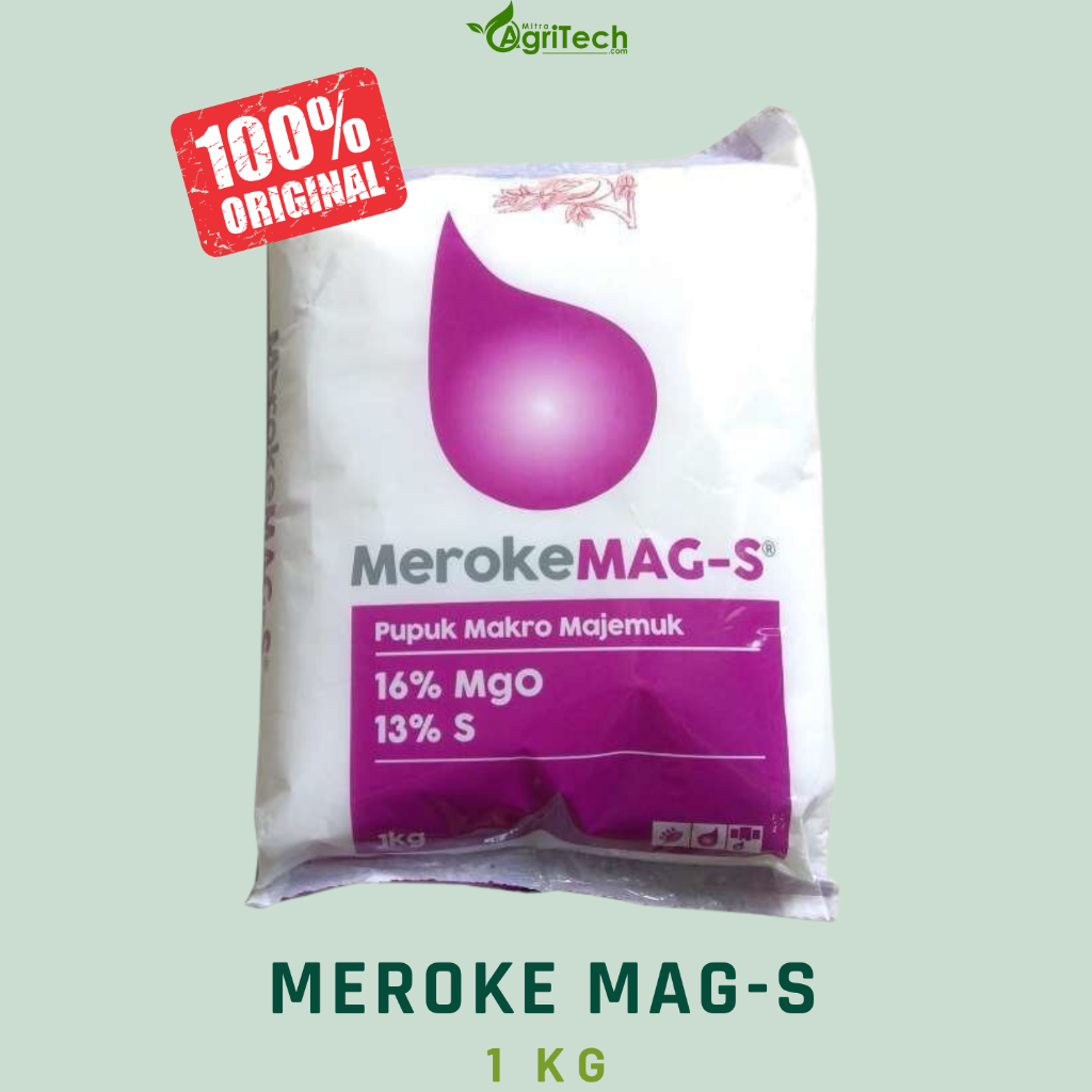 Jual PUPUK MAGNESIUM SULFAT HIDROPONIK GRANDE MEROKE MAG-S 1 KG ...