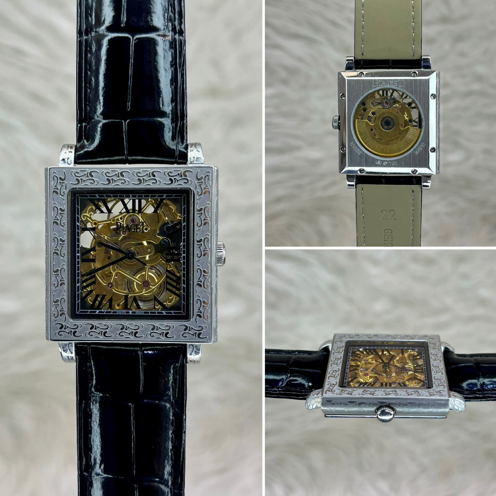 Jual KERATON JAM TANGAN PRIA PIAGET TATTO COLLECTOR SILVER GOLD DIAL ...
