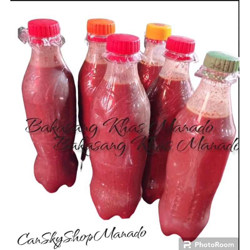 Jual Bakasang Khas Manado 390ml & Cakram Krat 45an Khas Mitra Botol ...