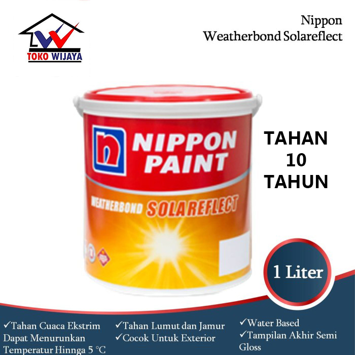 Jual Cat Tembok Dinding Weatherbond Solareflect Nippon Paint 1Kg 1 ...