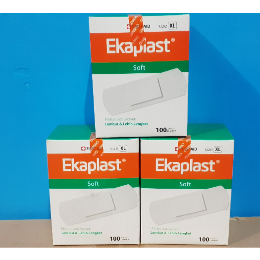 Jual Onemed EKAPLAST/Hansaplast/Plaster Luka/Plaster Putih/Plaster Jari ...