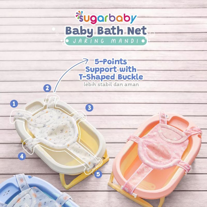 Jual SugarBaby Baby Bath Net | Shopee Indonesia