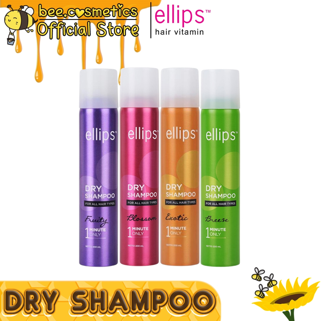 Jual ELLIPS DRY SHAMPOO 200ML SERIES ( BLOSSOM / BREEZE / EXOTIC ...