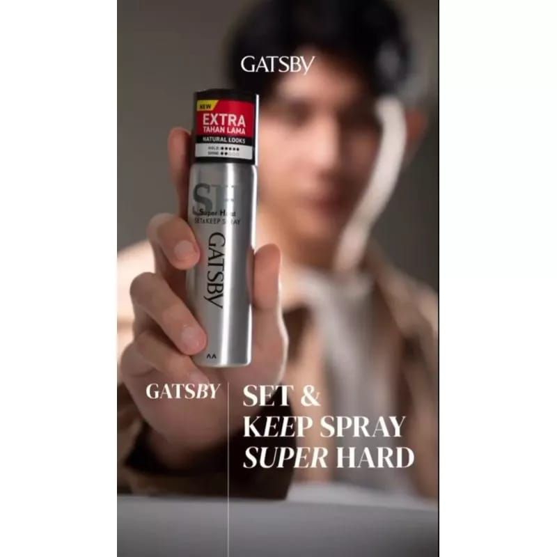 Jual Gatsby Set & Keep Spray - Super Hard | Shopee Indonesia