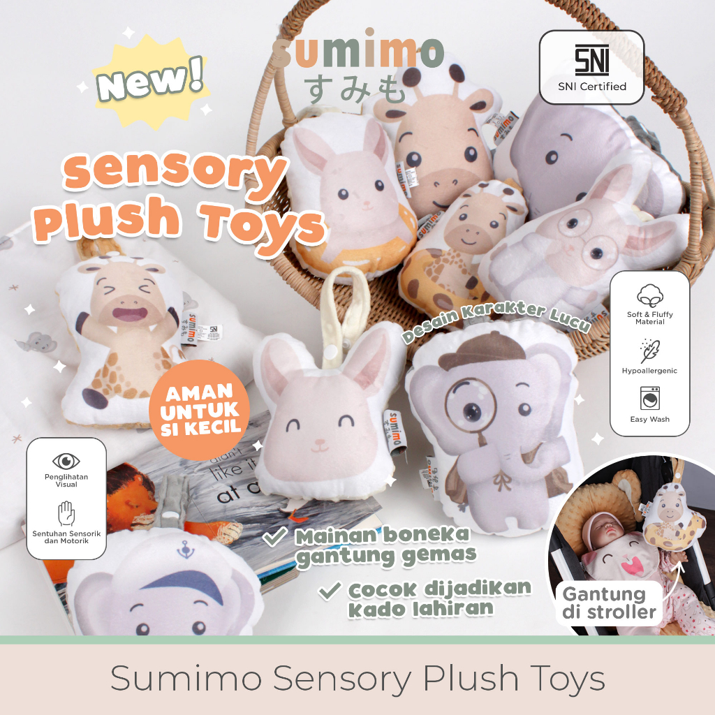 Jual Sumimo Sensory Plush Toys | Shopee Indonesia