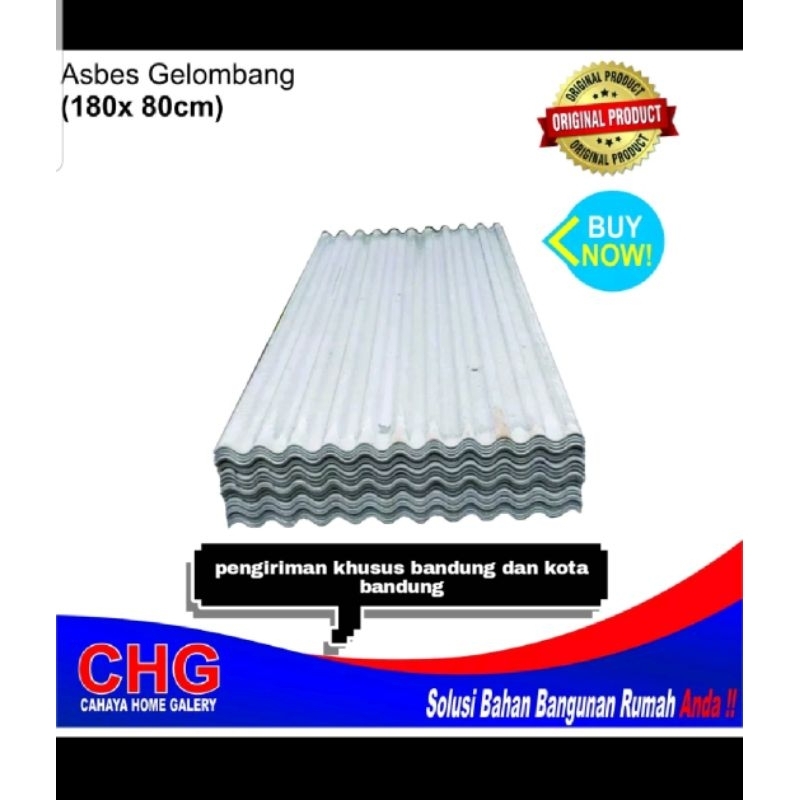 Jual ATAP GENTENG ASBES 1,8M 2,1M 2,4M | Shopee Indonesia