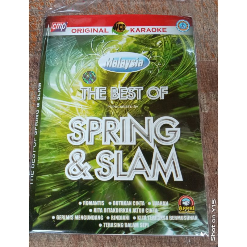 Jual Kaset Vcd original lagu Malaysia The best of Spring & slam | Shopee Indonesia