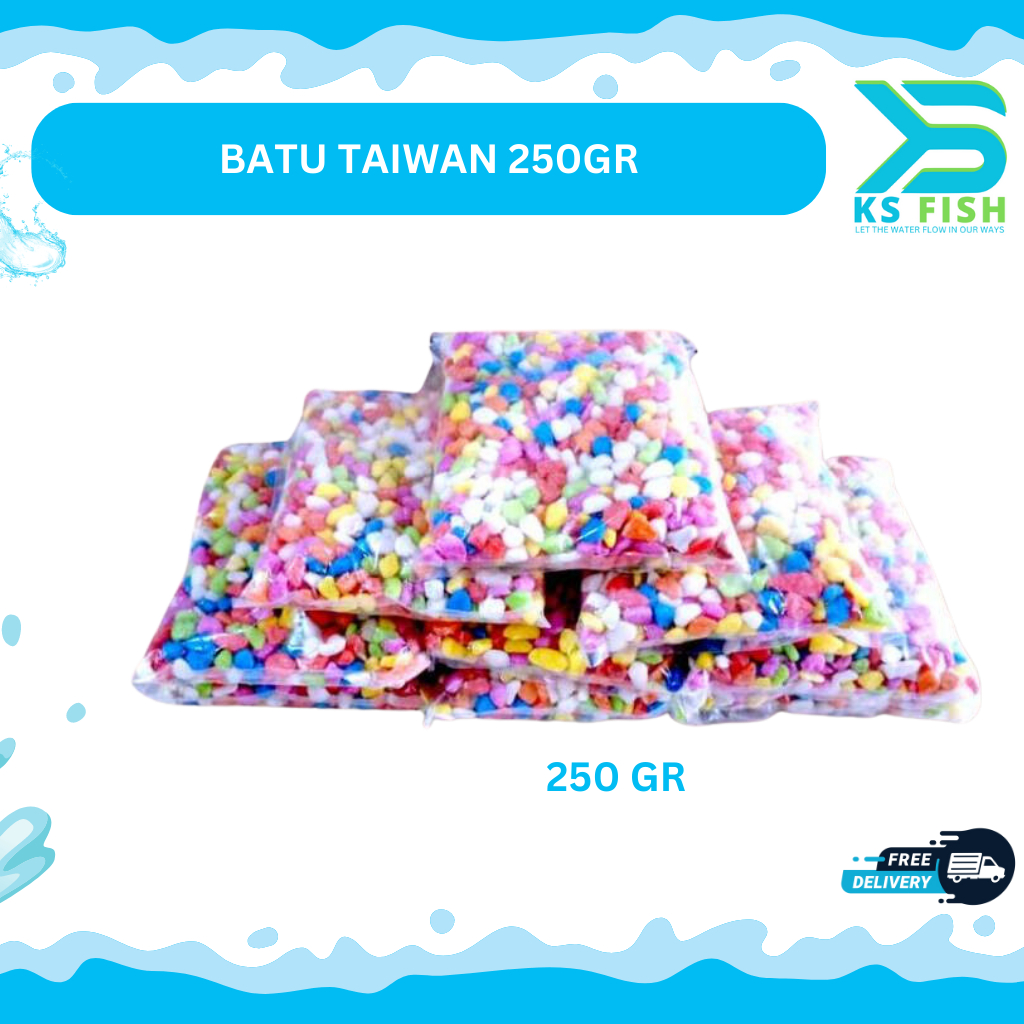 Jual Batu Warna Warni Aquarium / Batu Hiasan Aquarium / Batu Aquascape ...