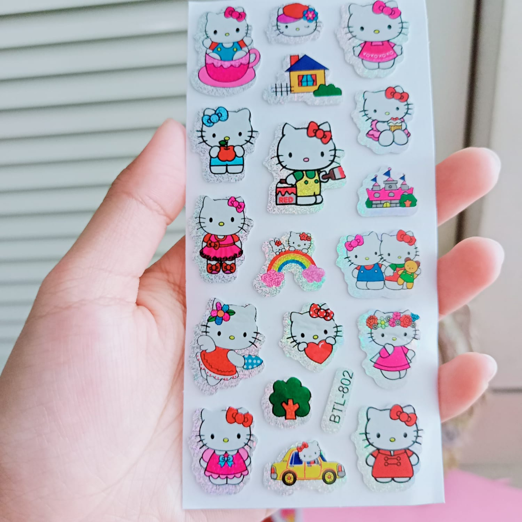 Jual Stiker Karakter / Stiker 3D Timbul / Stiker Mainan Anak / Sticker ...