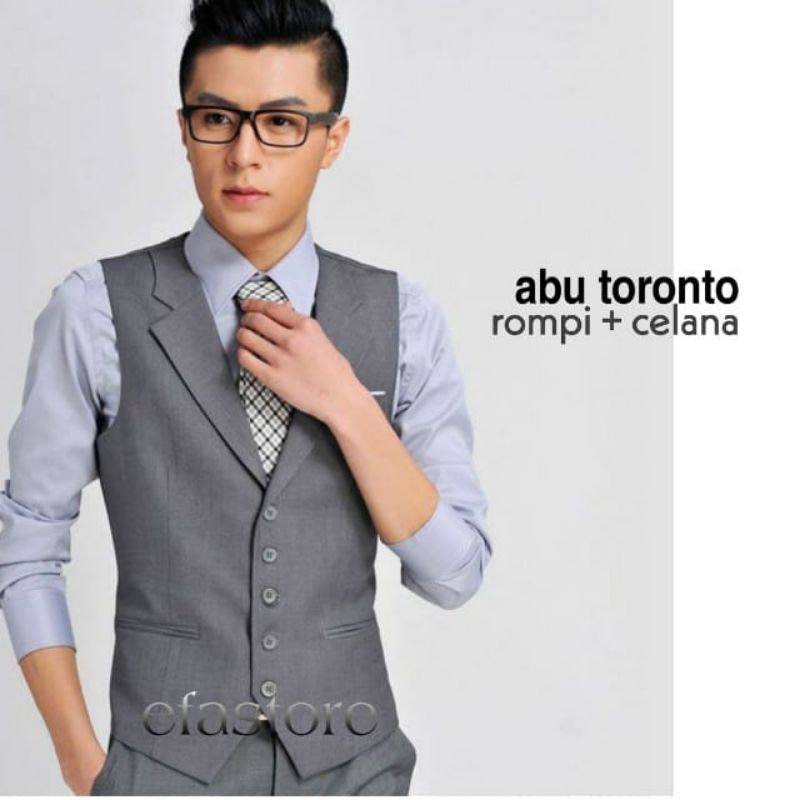 Jual SETELAN VEST FORMAL PRIA / ROMPI KERAH / ROMPI FORMAL PRIA ...