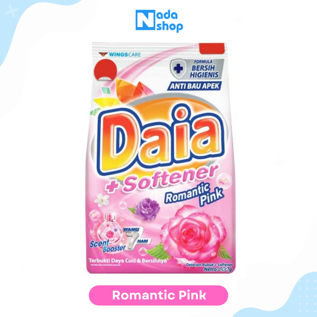 Jual Daia Deterjen Romantic Pink - 800g | Shopee Indonesia