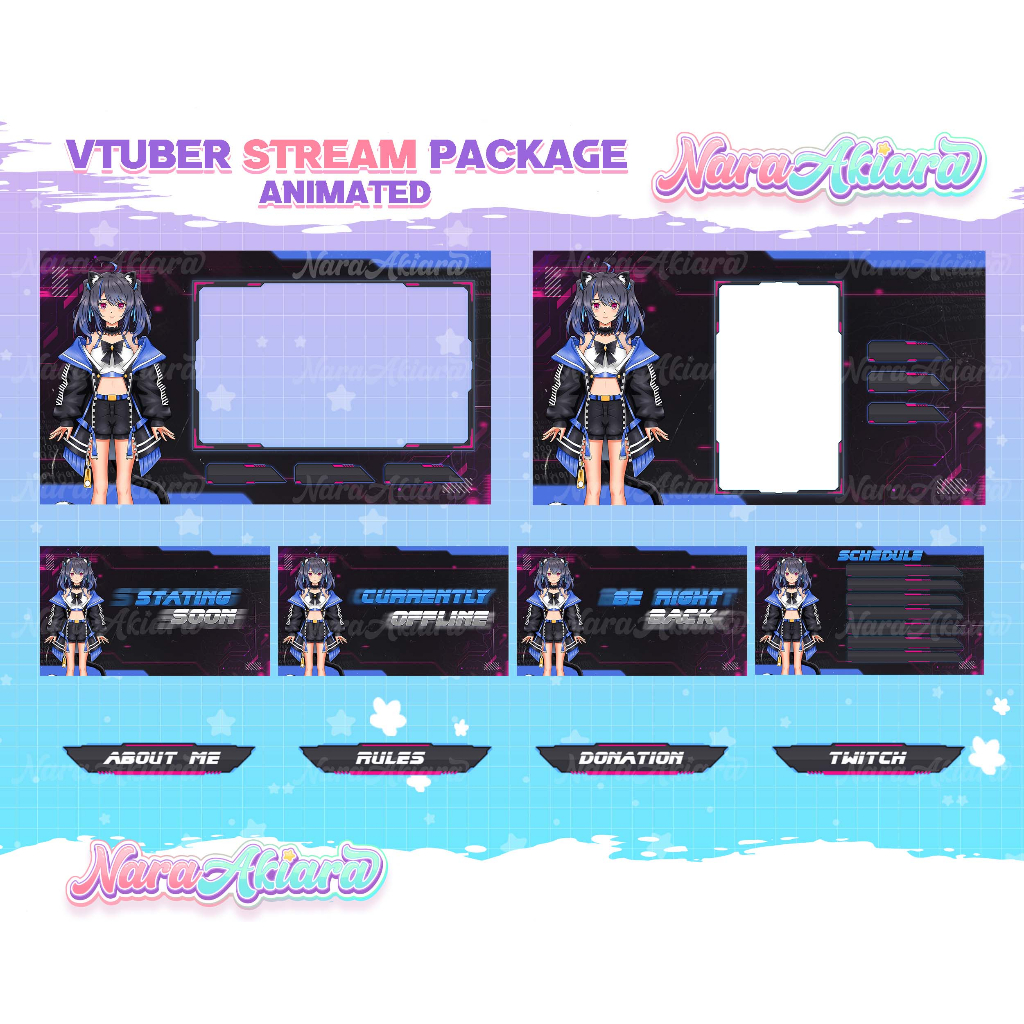 Jual Streaming Profesional dengan Paket Overlay Berkualitas Tinggi ...