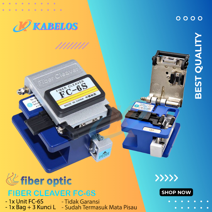Jual Fiber Cleaver Model SUMITOMO FC-6S 12 Side|Fiber Optic Cleaver ...