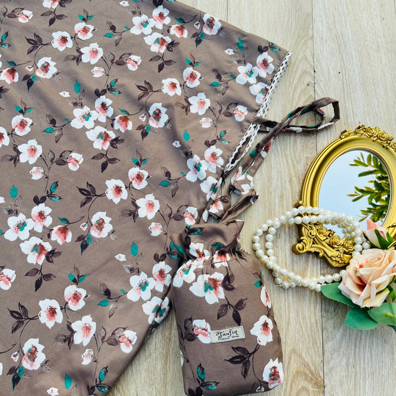 Jual Mukena Catalya Series | Mukena Traveling Pouch Motif | Mukena 2in1 ...