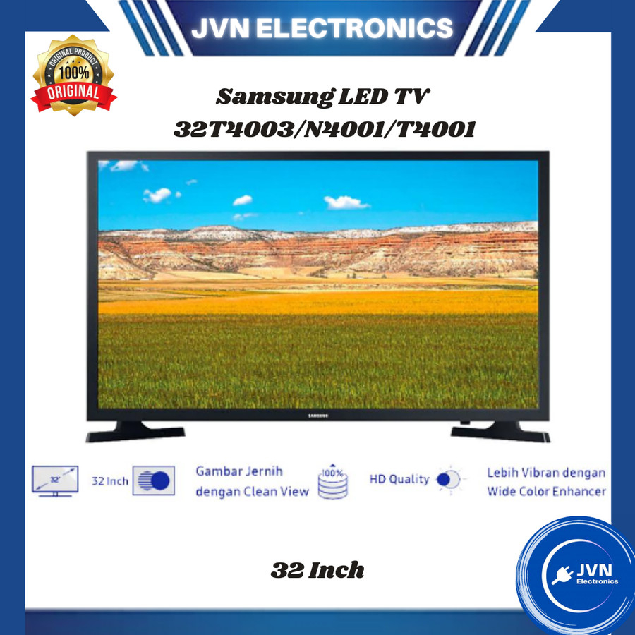 Jual Samsung 32 Inch LED TV - 32T4003/N4001/T4001 | Shopee Indonesia