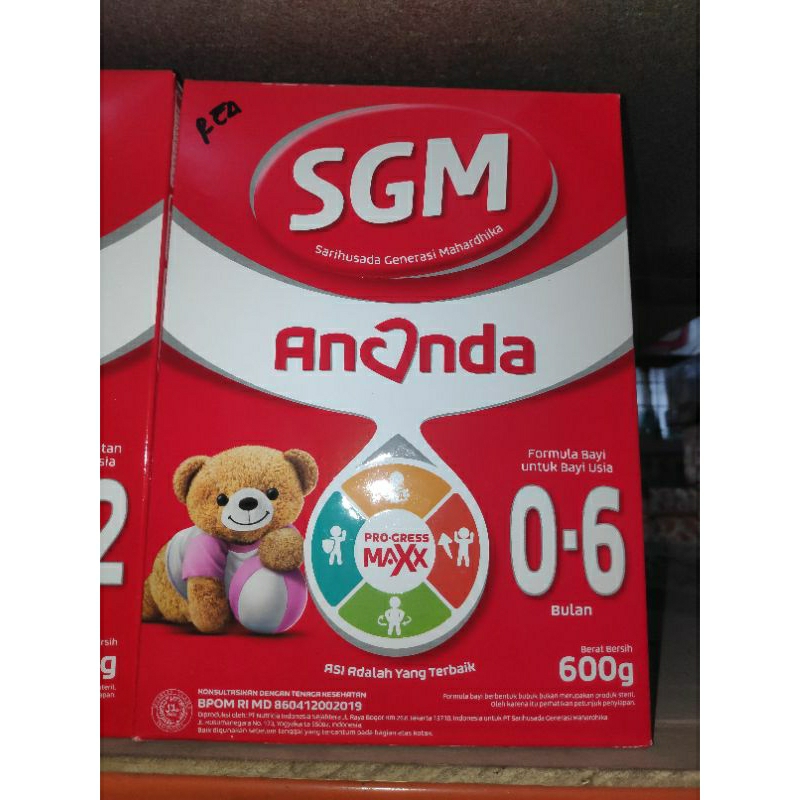 Jual Susu SGM Ananda 0-6 Bulan 600gr | Shopee Indonesia