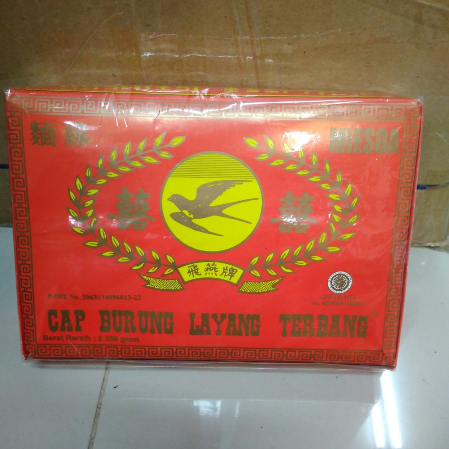 Jual Miesoa Cap Burung Layang Terbang kotak merah 350 gr | Shopee Indonesia