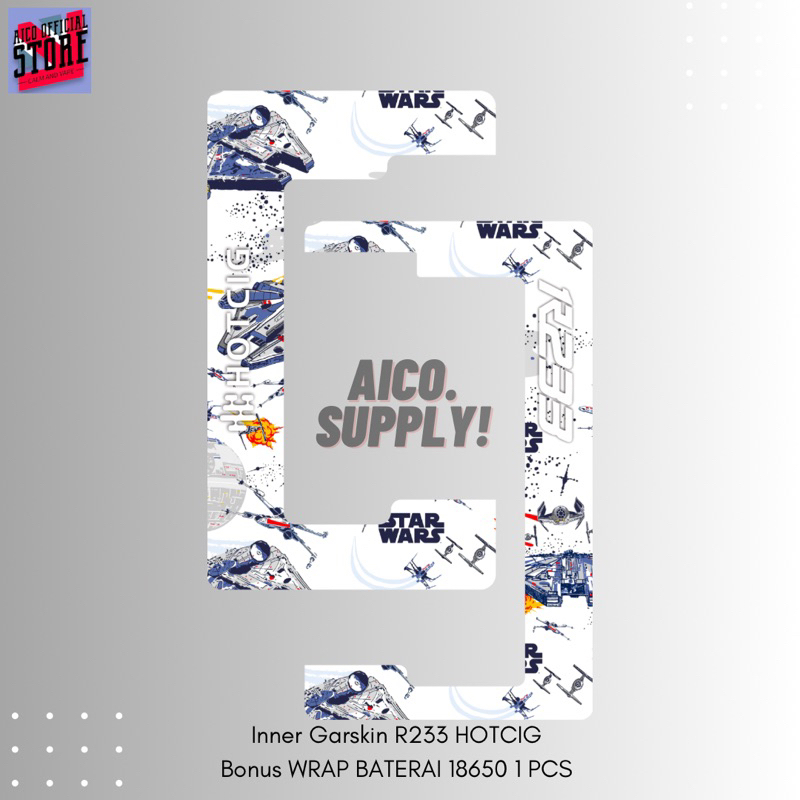 Jual AICO - Premium Inner Garskin R233 V1 Original Desain - Stiker ...