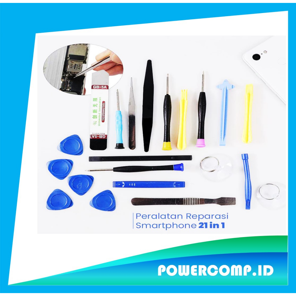 Jual Obeng Servis Hp Set Komplit? Obeng Reparasi Hp? Peralatan Reparasi ...