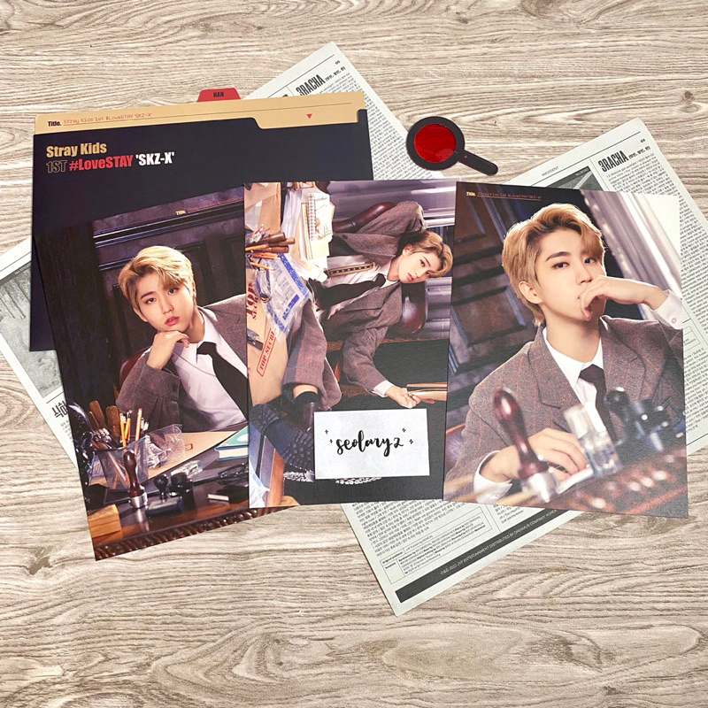 Jual [READY] Stray Kids SKZX Lovestay Postcard File Set Han Jisung ...