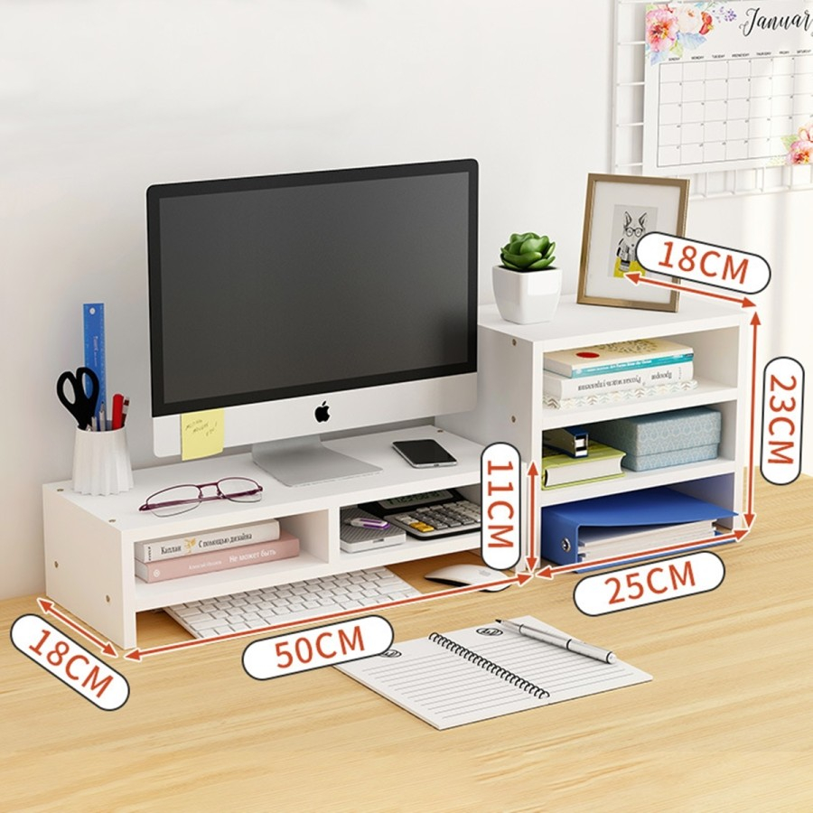 Jual Stand Laptop Meja Monitor Komputer Komputer Meja Belajar dengan ...