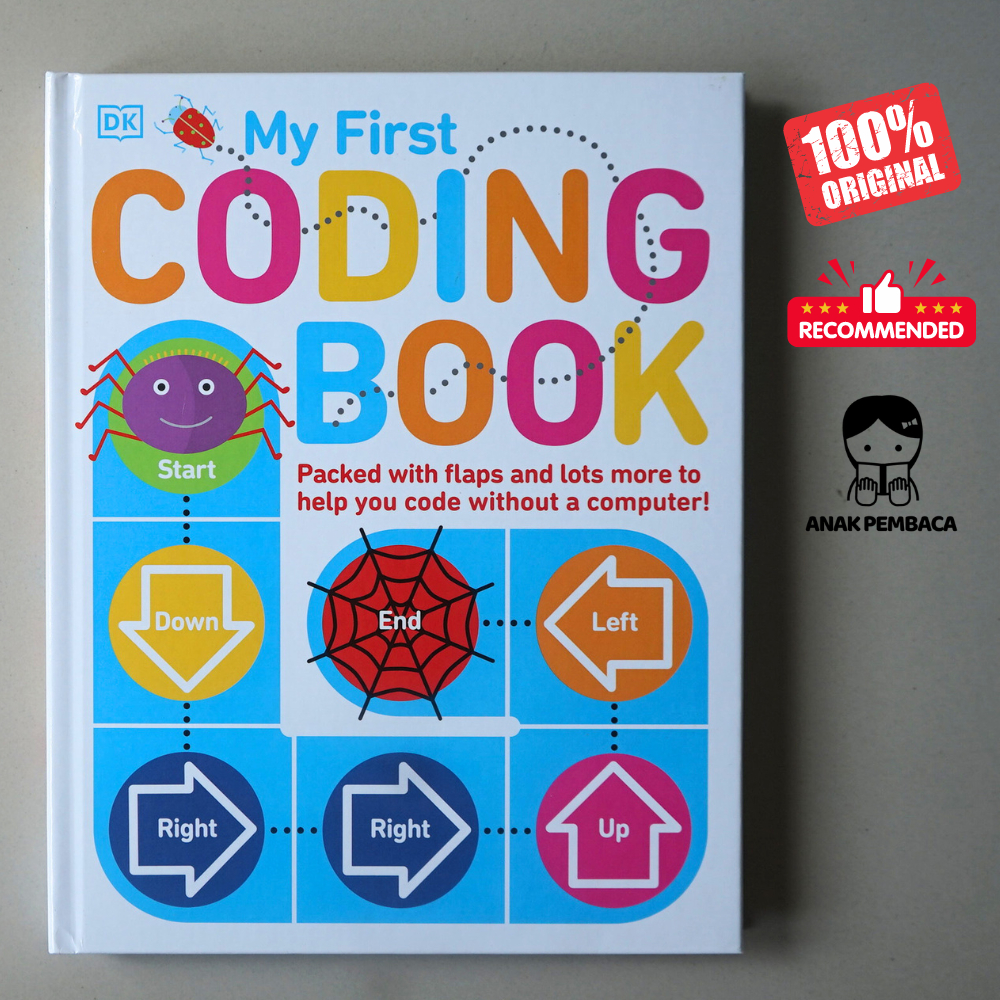 Jual Dorling Kindersley - MY FIRST CODING BOOK buku impor anak buku dk - buku usborne - buku ...